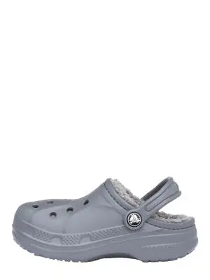 CROCS Baya Lined Clogs - Grey