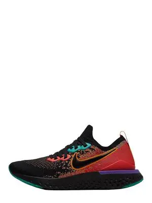 Nike Epic React Flyknit 2 Sneakers - Blackred