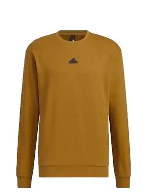 Adidas Tech Graphic Crewneck - Tan