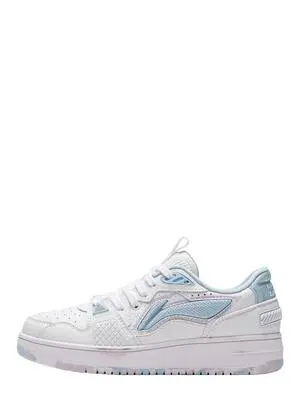 LI-NING Classic Leisure Sneakers - White/blue