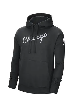 Nike Nba Chicago Bulls Pullover Fleece Hoodie - Multi-color