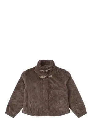 CONVERSE Furry Jacket - Brown