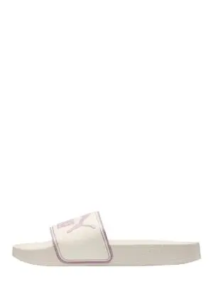 PUMA Leadcat Slide Sandals - White