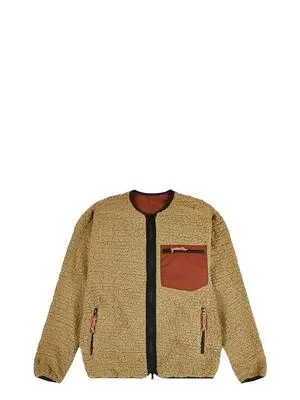 CONVERSE Reversible Fleece Jacket - Tan