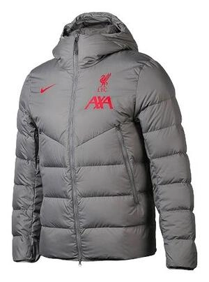 NIKE Nike Strike Printing Pattern Hooded Down Jacket