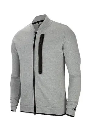 Nike Tech Fleece Stand Collar Jacket - Grey