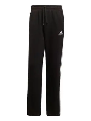 Adidas Classic Straight Casual Sports Knit Long Pants/trousers Black - Multi-color