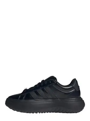 Adidas Grand Court Platform Sneakers - Black