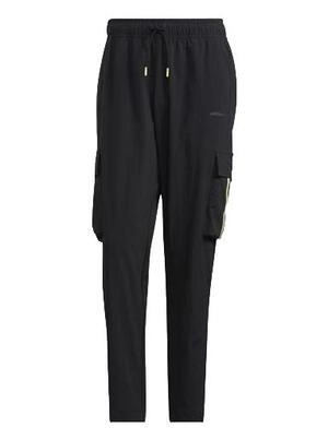 Adidas Neo Sw Lw 3s Tp Leisure Pocket Sports Stripe Trousers - Black