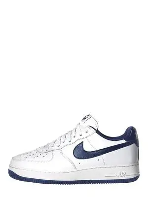 Nike Force 1 Low Qs 'nai-ke' Sneakers - Blue/white