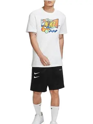 Nike Printing Short Sleeve 'summer Futura - White