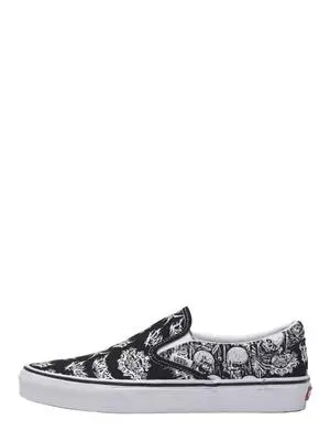 VANS Slip-on "forgotten Bones" Graphic Sneakers - Black