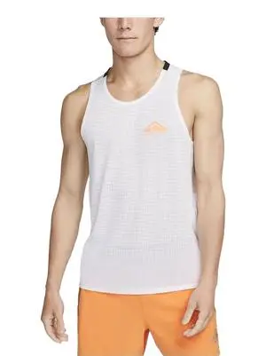 Nike Trail Running Tank - White/multi-color
