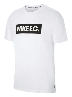 Nike Fc T-shirt 'white - White/black
