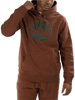 Timberland Tree Logo Hoodie - Brown/black
