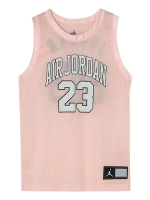 JORDAN Air Dna Distorted Basketball Tank - Pink