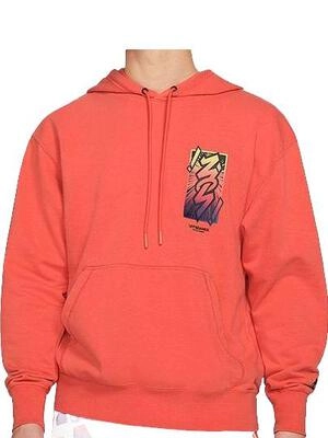 JORDAN Dri-fit Zion Graphic Hoodie - Orangered