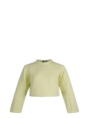Nike Nike Sportswear Tech Fleece Cropped Hoodie Orange