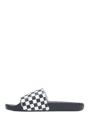 VANS Checkerboard Slide On Sandals - Black
