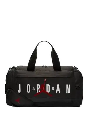 JORDAN Logo Duffel Bag - Black/red/white