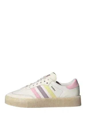 Adidas Samba Rose Sneakers - White/pink/purple