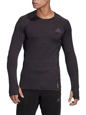 Adidas Adi Runner Long Sleeve Logo Crewneck - Default Color