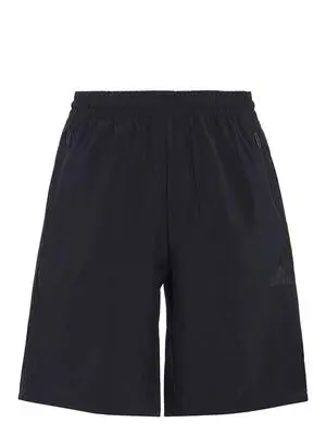 Adidas Library Logo Sports Shorts - Black
