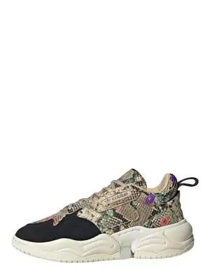 Adidas Supercourt Rx 'snakeskin Floral' Sneakers - Brown