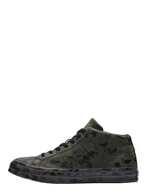 CONVERSE One Star Retro Mid Top Sneakers - Green