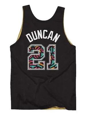 Mitchell & Ness Nba Reversible Mesh Tank Tim Duncan Spurs 03 - None
