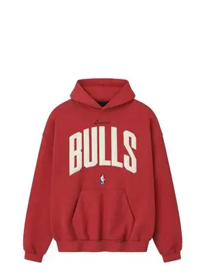 Fear Of God Bulls Hoodie - Red