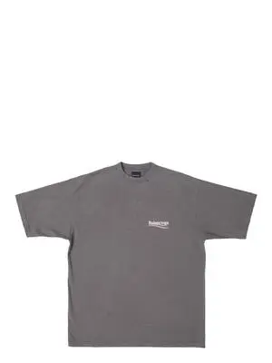 Balenciaga Political Campaign T-shirt - Grey