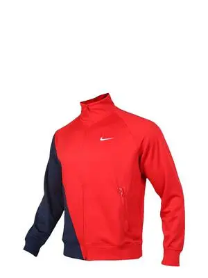 Nike Casual Sports Knit Cardigan Jacket - Red