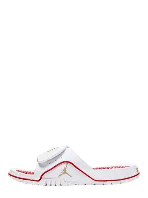 JORDAN Air Hydro 4 Retro Slides - White/red