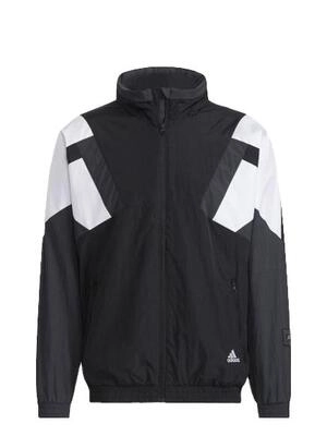 Adidas Colorblock Track Jacket With Stand Collar - Default Color