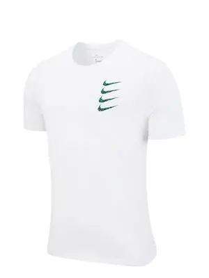 Nike Dri-fit Short Sleeve Training Top - White
