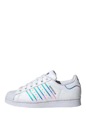 Adidas Superstar Iridescent Sneakers - Cloud White/cloud White/core Black