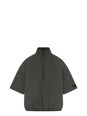 Fear Of God Ss24 Halfzip Mockneck Shirt - Black
