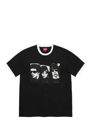 Supreme X The Velvet Underground Ringer Tee - Black