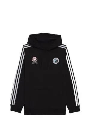 PALACE X Adidas Originals Graphic Hoodie - Black