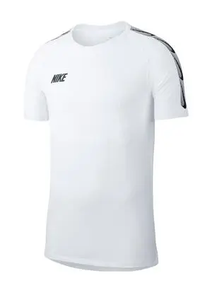 Nike White Short Sleeve Crewneck T-shirt - Multi-color
