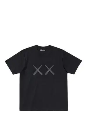 Uniqlo X Kaws X Warhol Graphic Ut T-shirt - Black