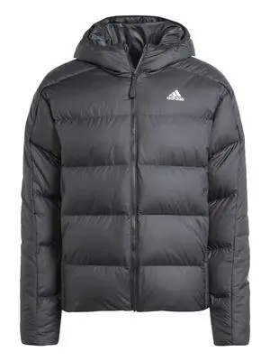 Adidas Adidas Midweight Down Hooded Jacket Black