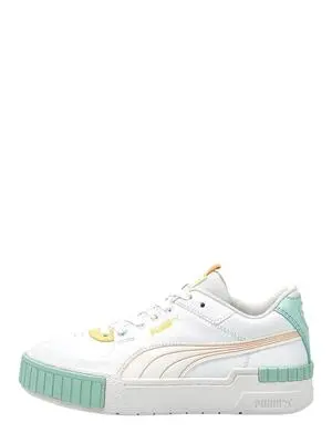 PUMA Cali Sport Platform Sneakers - White/.green