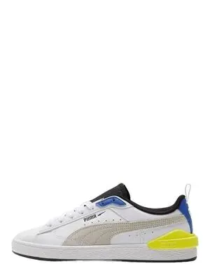 PUMA Suede Bloc Sneakers - White/blue/white