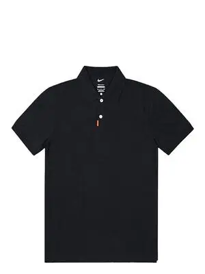 Nike Nike Slim Fit Running Short Sleeves Polo Men's Black Black