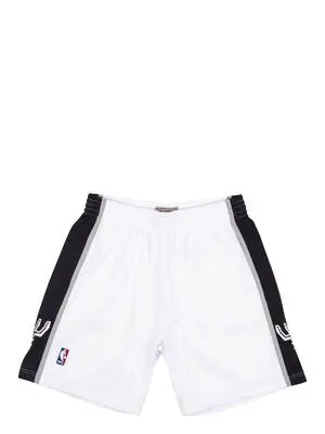 Mitchell & Ness San Antonio Spurs 1998-99 Nba Swingman Shorts - White/black