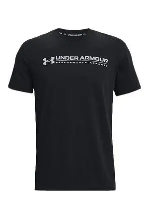 Under Armour Training Sports Round Neck Short Sleeve - Black