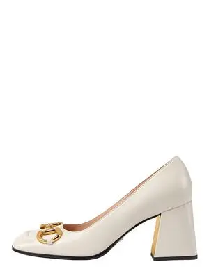 GUCCI Gucci Mid-Heel Pump With Horsebit Detail