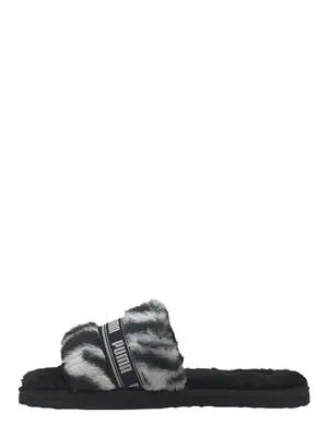 PUMA Fluff Slide "wild - Black